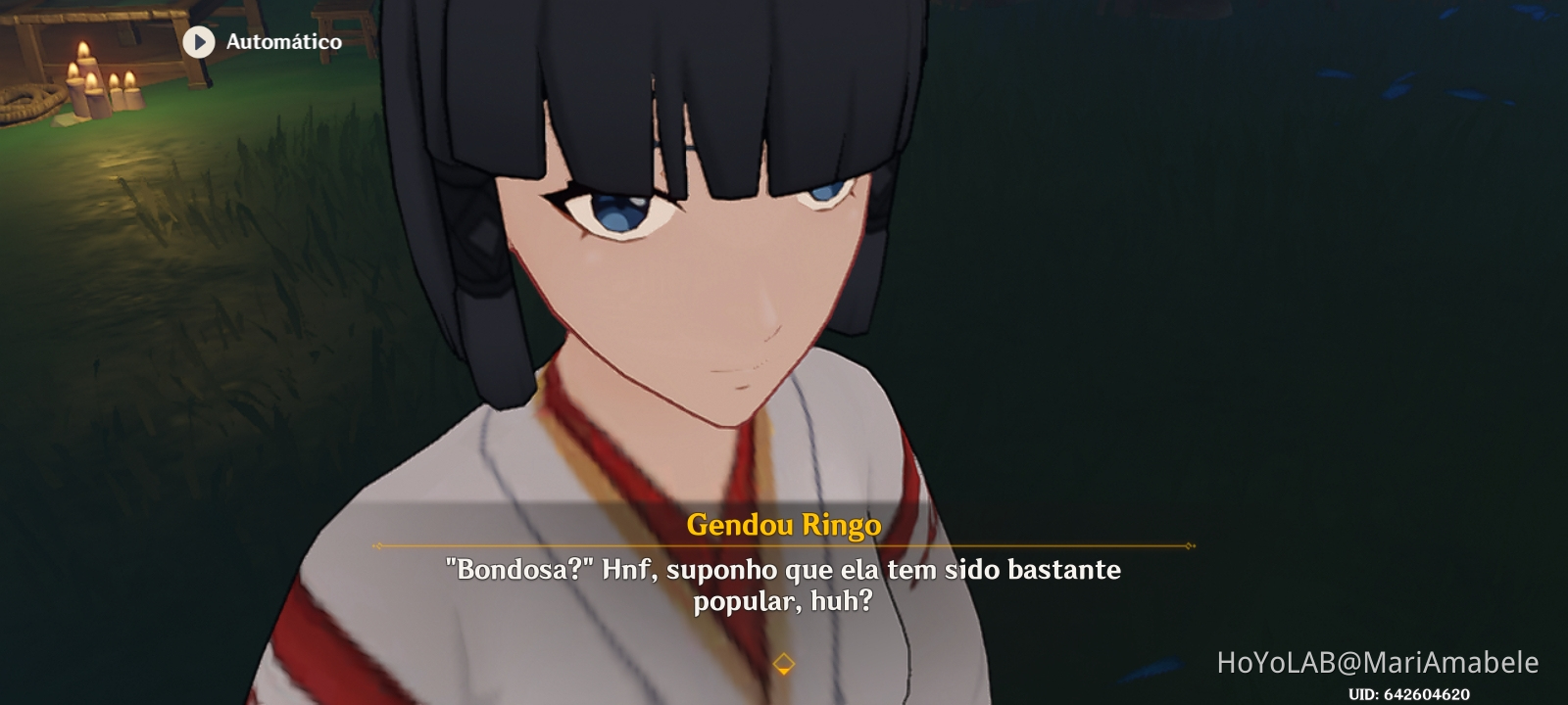 Fim da missão com a Gendou Ringo | Genshin Impact | HoYoLAB