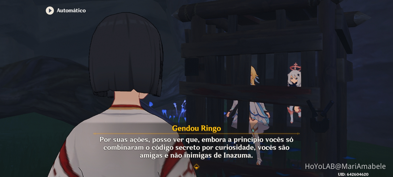 Fim da missão com a Gendou Ringo | Genshin Impact | HoYoLAB