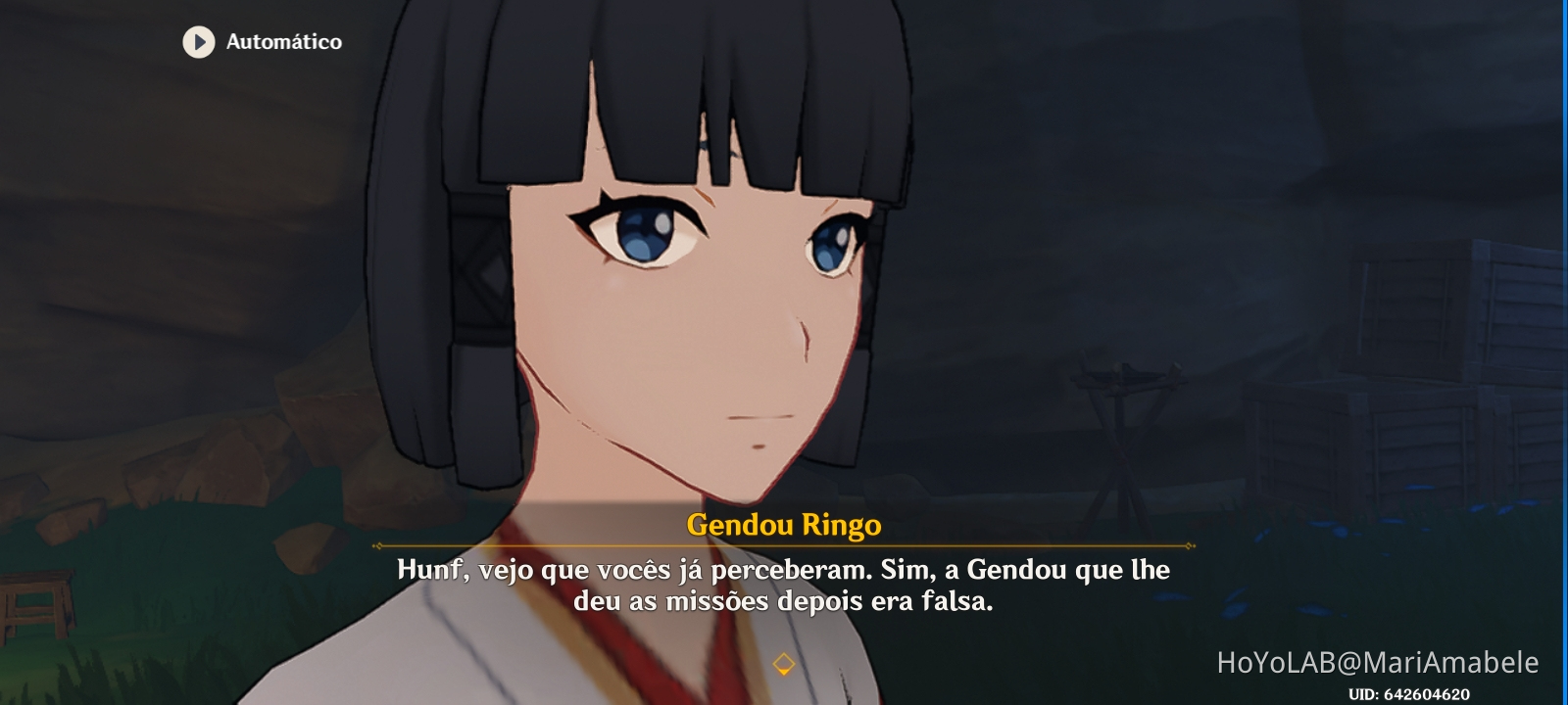 Fim da missão com a Gendou Ringo | Genshin Impact | HoYoLAB