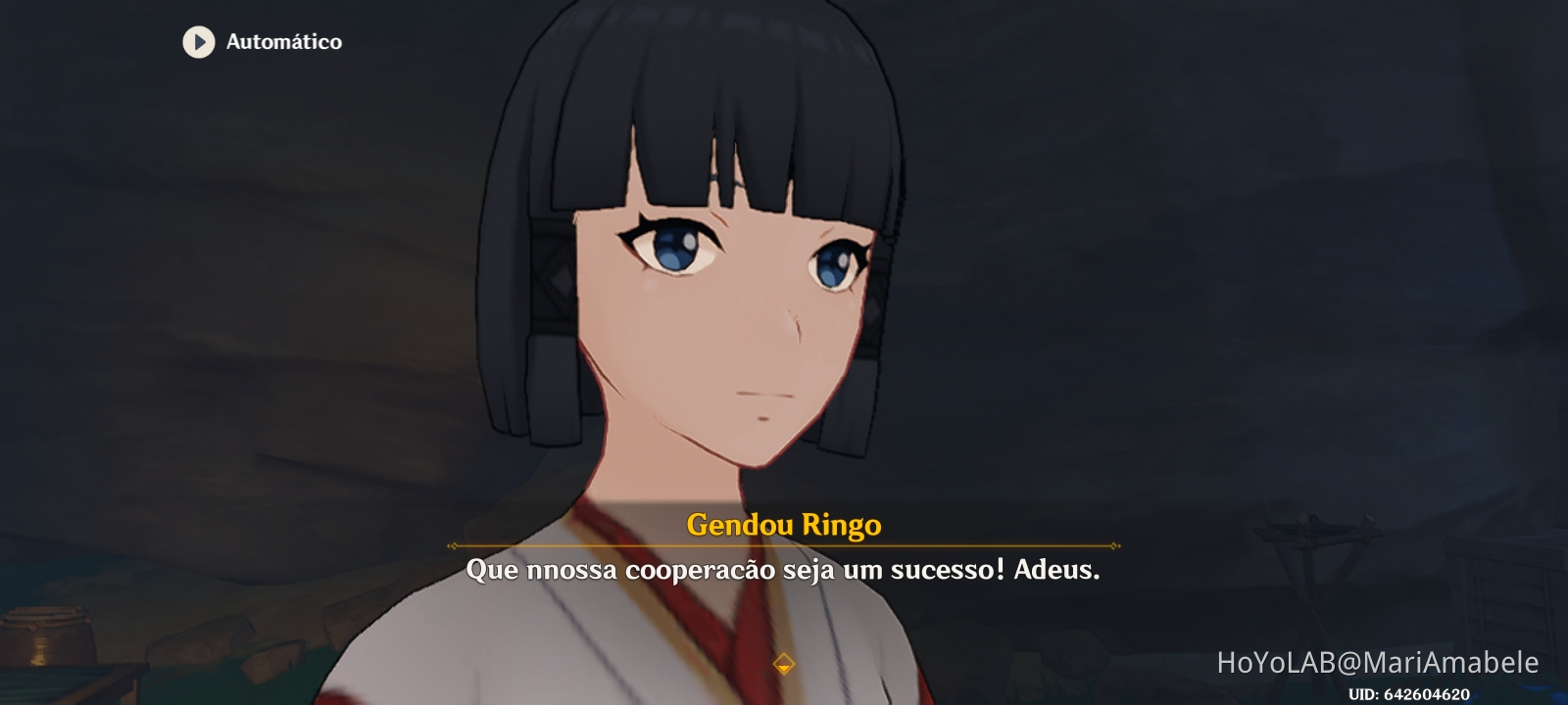 Fim da missão com a Gendou Ringo | Genshin Impact | HoYoLAB