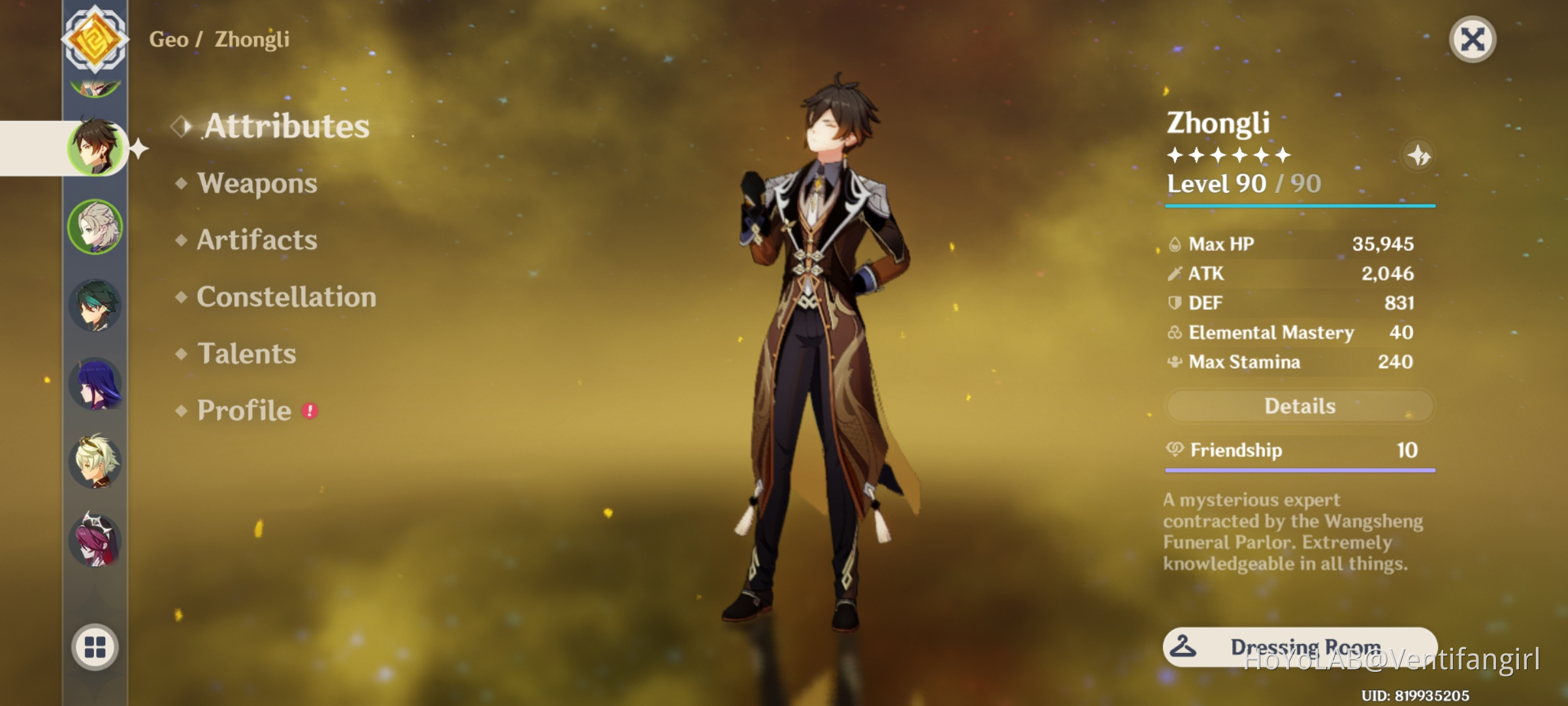 I go Yolo my archon build. Genshin Impact | HoYoLAB