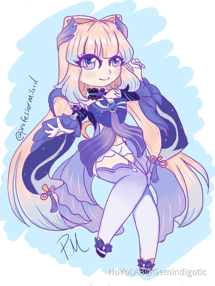 Kokomi chibi Genshin Impact | HoYoLAB