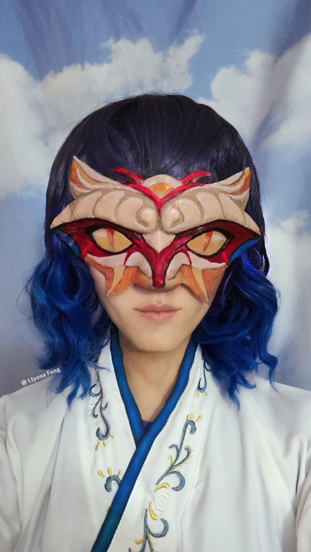 Tsumi, Snake-Masked Shrine Maiden (Cosplay) Genshin Impact | HoYoLAB