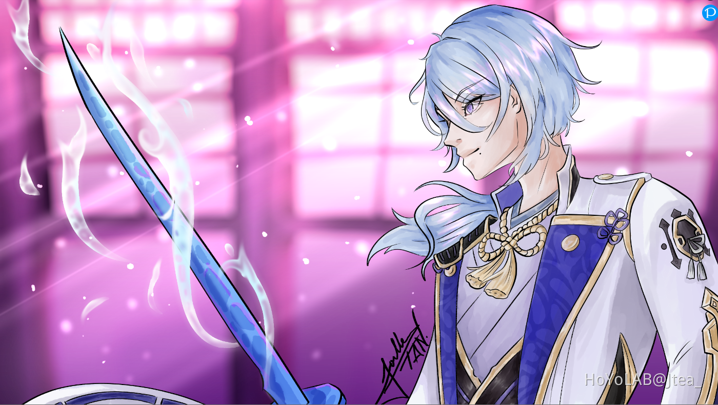 My ayato drawing :) | Genshin Impact | HoYoLAB