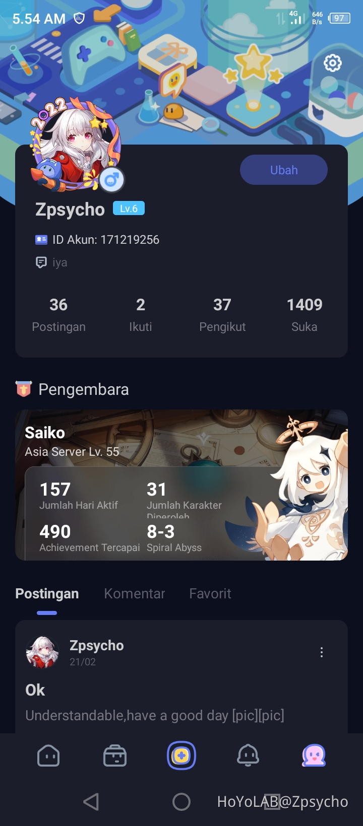 Login akun hoyolab Honkai Impact 3rd | HoYoLAB