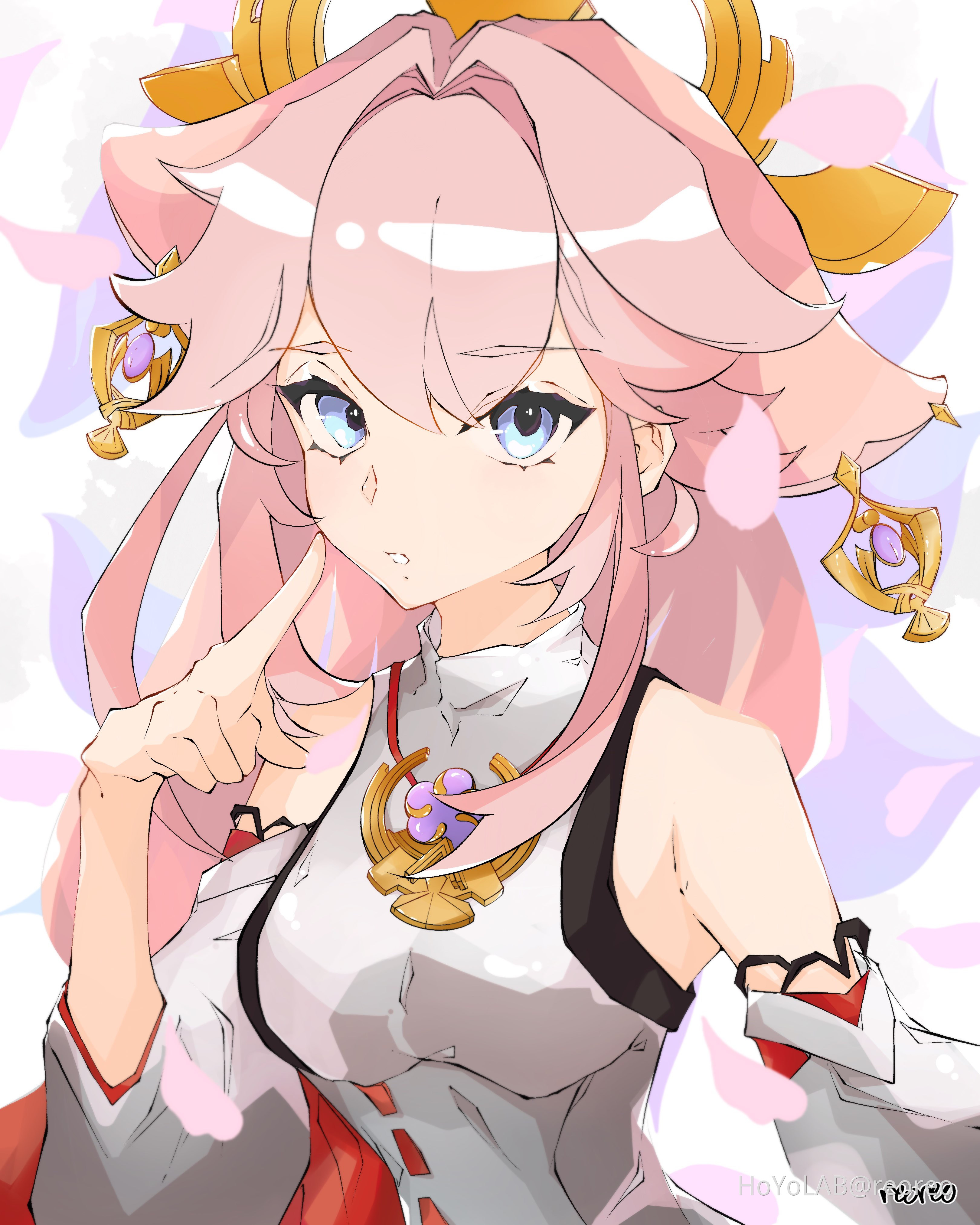 Yae Miko fan art! Genshin Impact | HoYoLAB