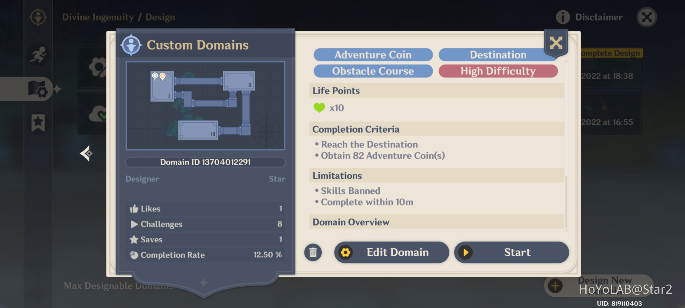 Star's Dare Domain Challenge Genshin Impact | HoYoLAB