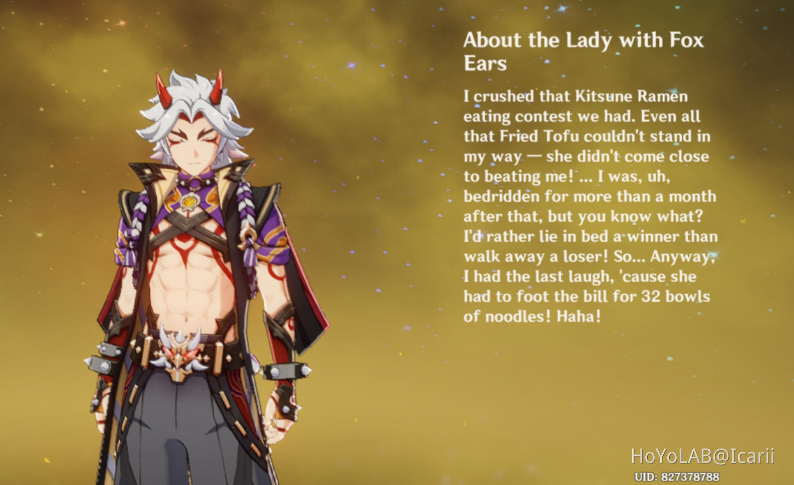 Itto: About the Lady with the Fox Ears!!! 🦊 Genshin Impact | HoYoLAB