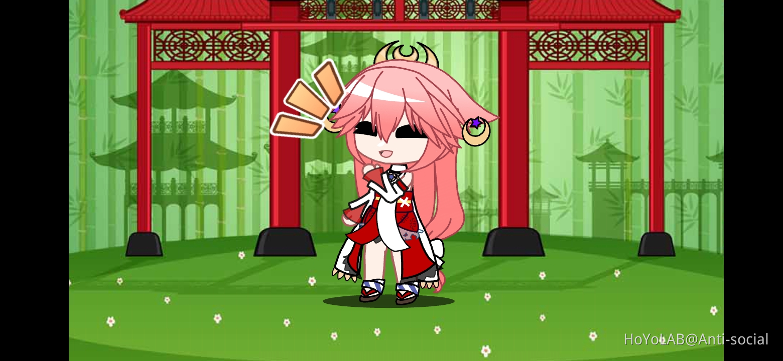 Yae Miko in gacha club! Genshin Impact | HoYoLAB