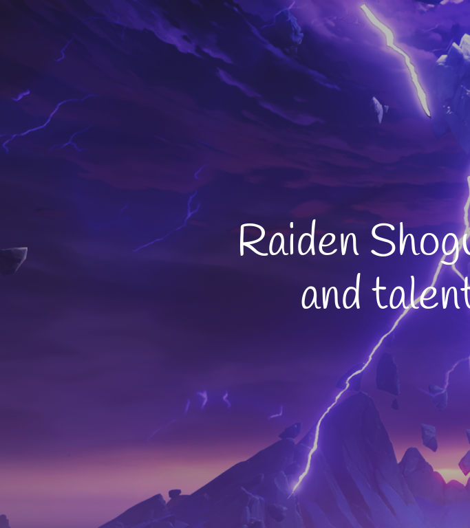 Raiden Shogun ascension materials [Infographic] Genshin Impact | HoYoLAB