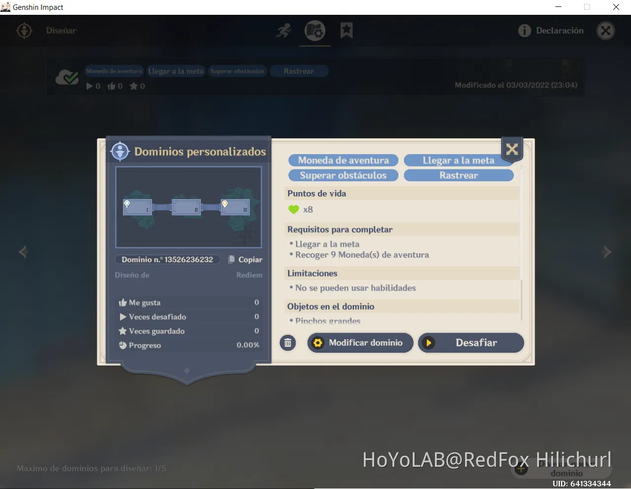 Dominio de sinko peso Genshin Impact | HoYoLAB