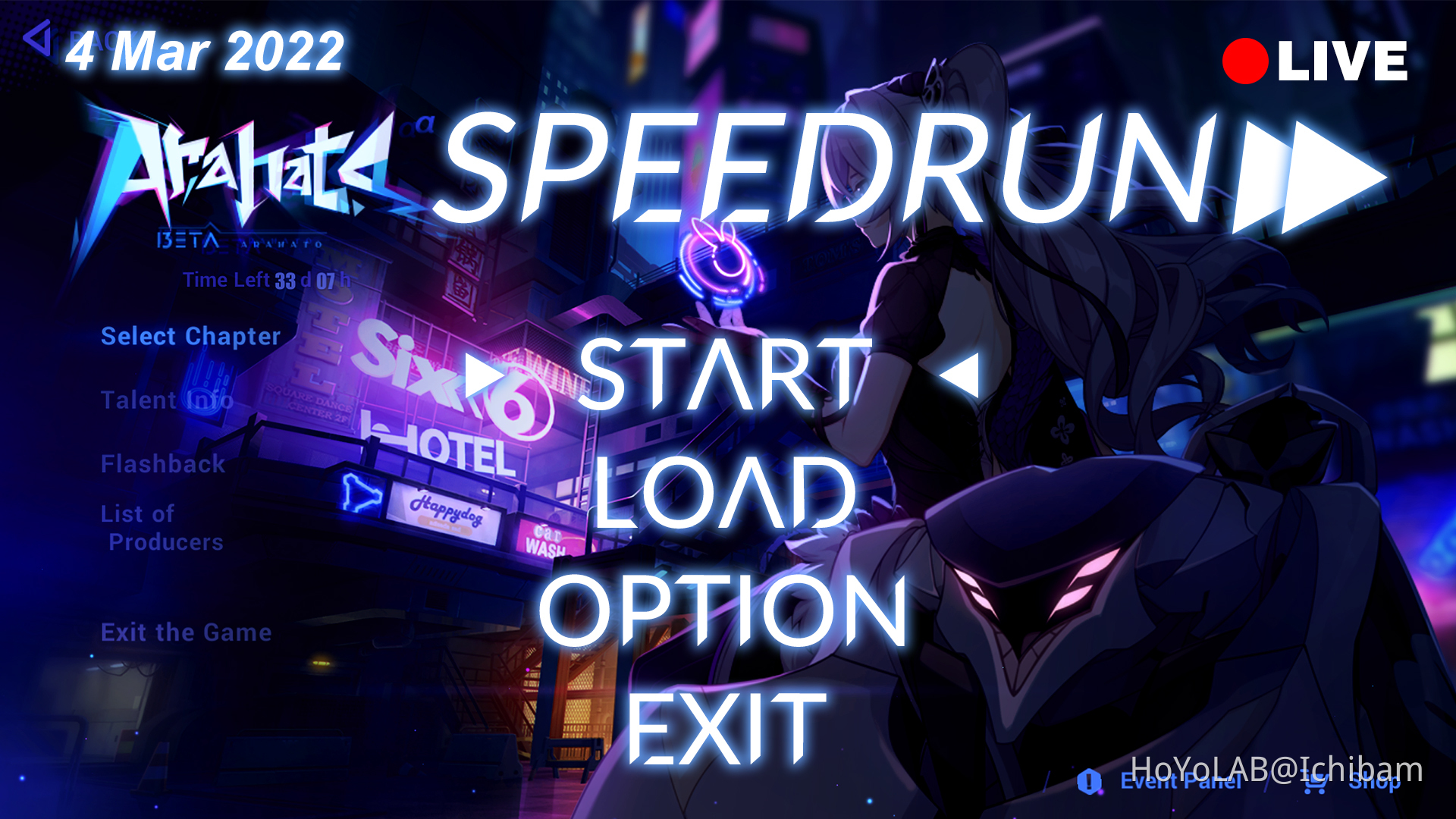 [🔴 Live] HI3 Arahato Event Speedrun (V5.5) W2 Honkai Impact 3rd | HoYoLAB