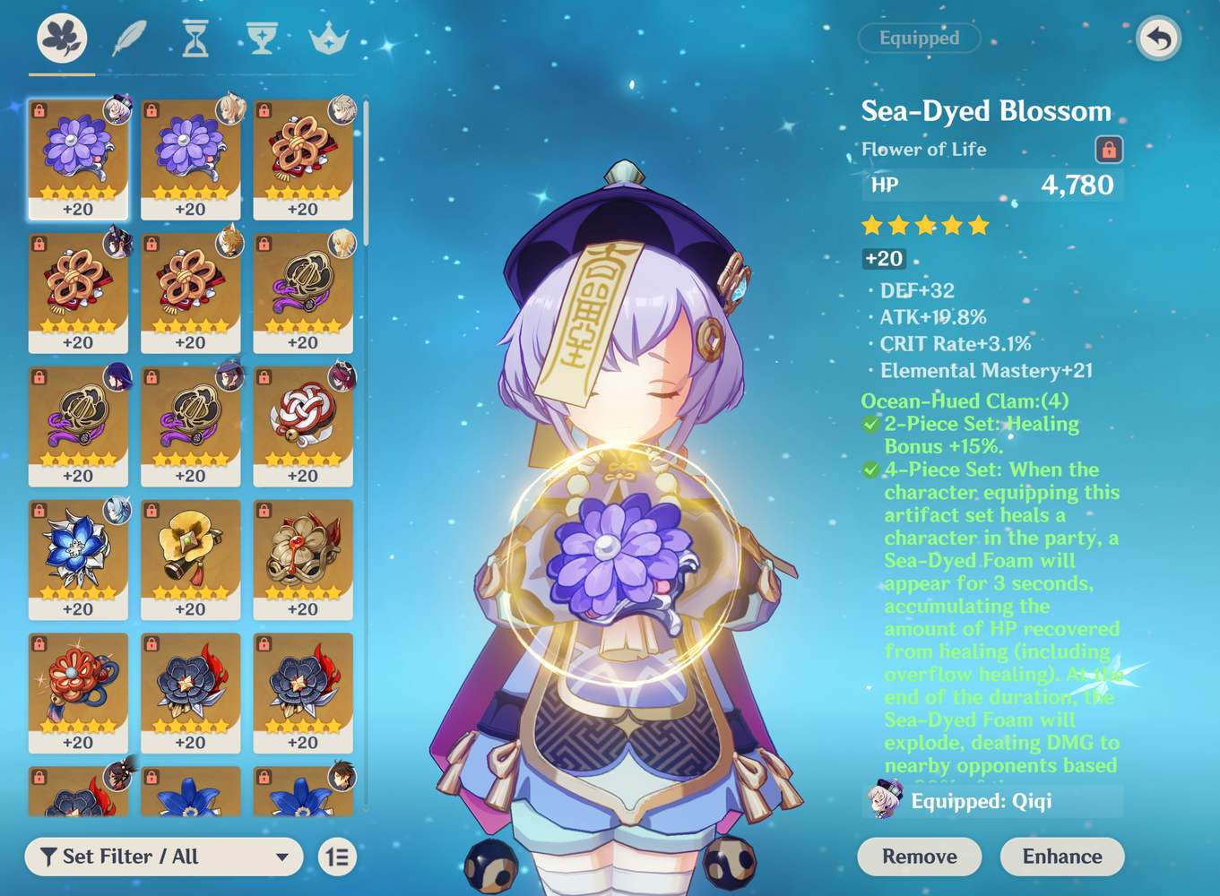 [DPS Qiqi Build] On Qiqi's Birthday I Main Her / Anti-Dying Just Hack ...