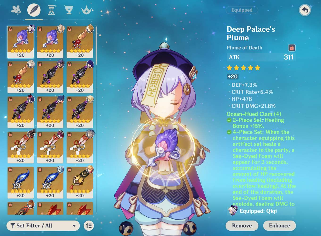 [DPS Qiqi Build] On Qiqi's Birthday I Main Her / Anti-Dying Just Hack ...