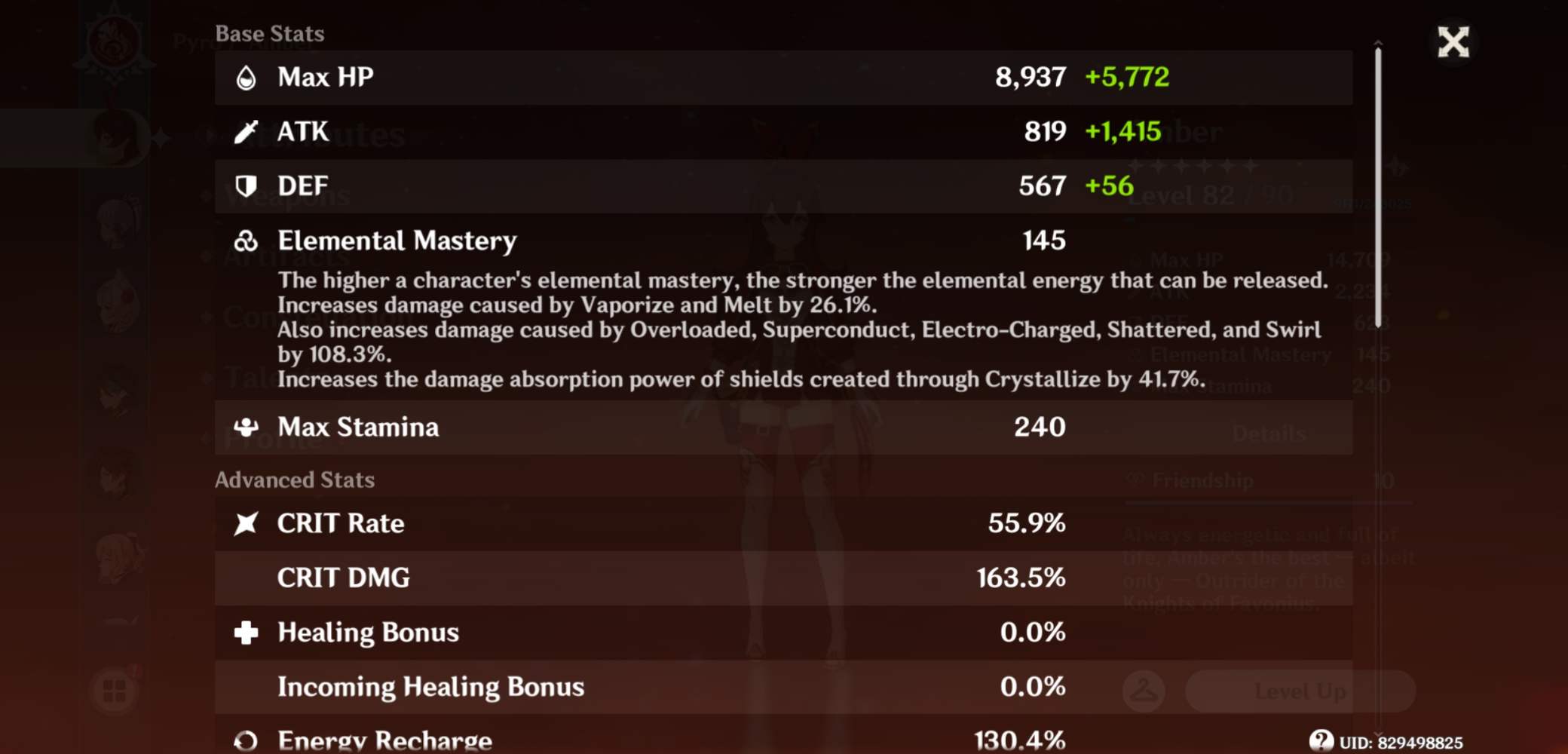 Which build for C0 Amber is better? Pyro dps or physical dps?? Genshin ...