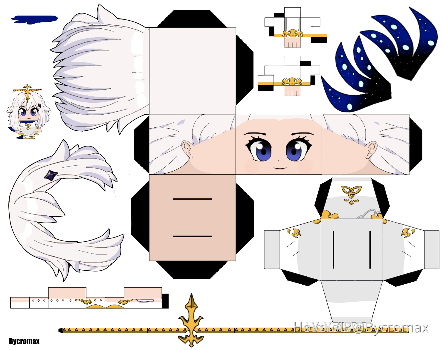 Cubeecraft paimon Genshin Impact | HoYoLAB