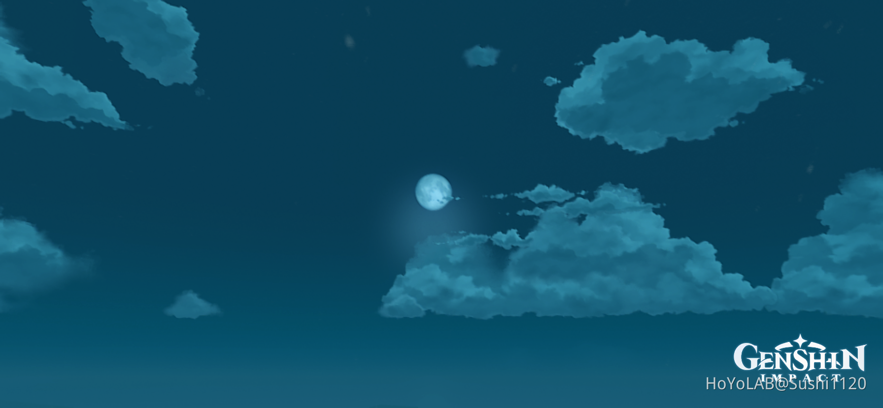 Moonlight across the sky Genshin Impact | HoYoLAB