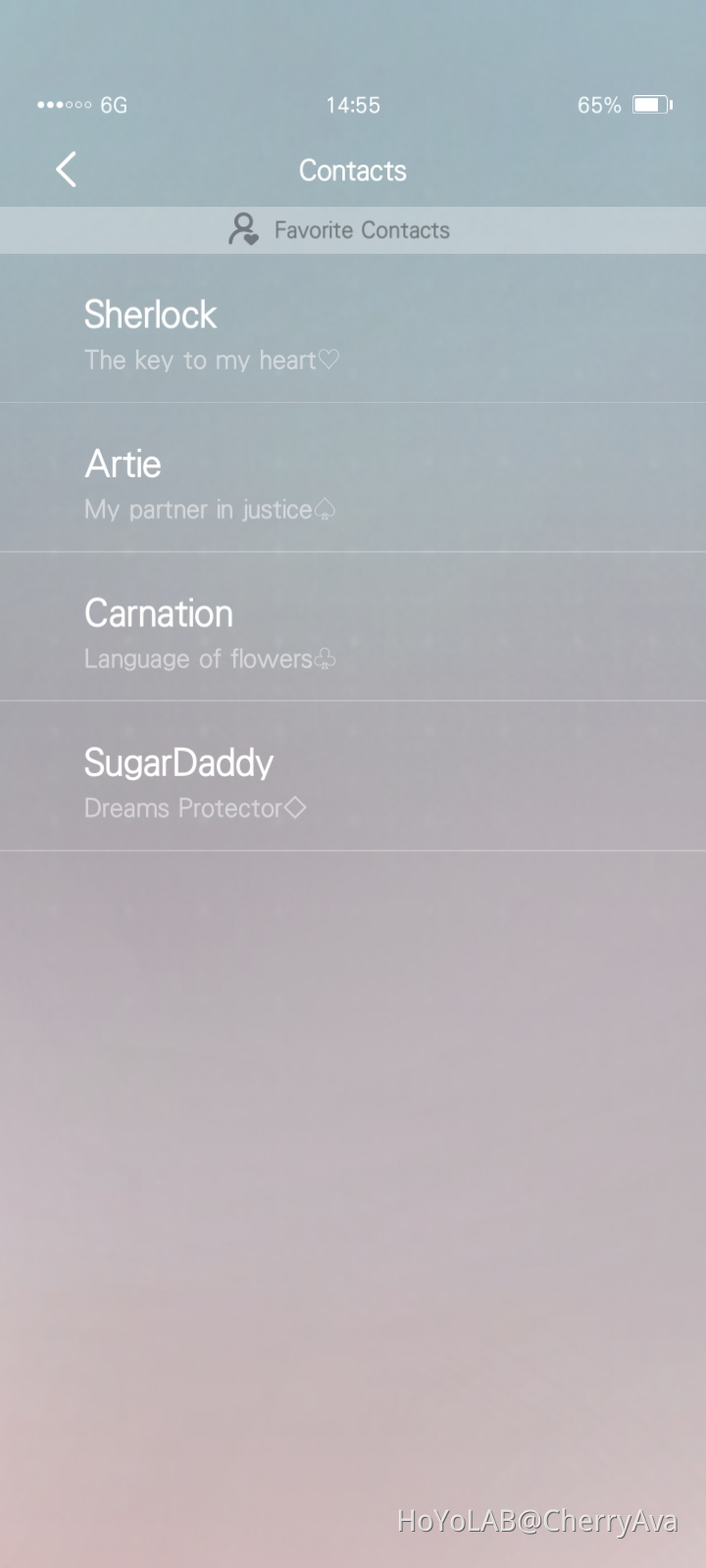 ToT Phone Contacts Tears of Themis | HoYoLAB