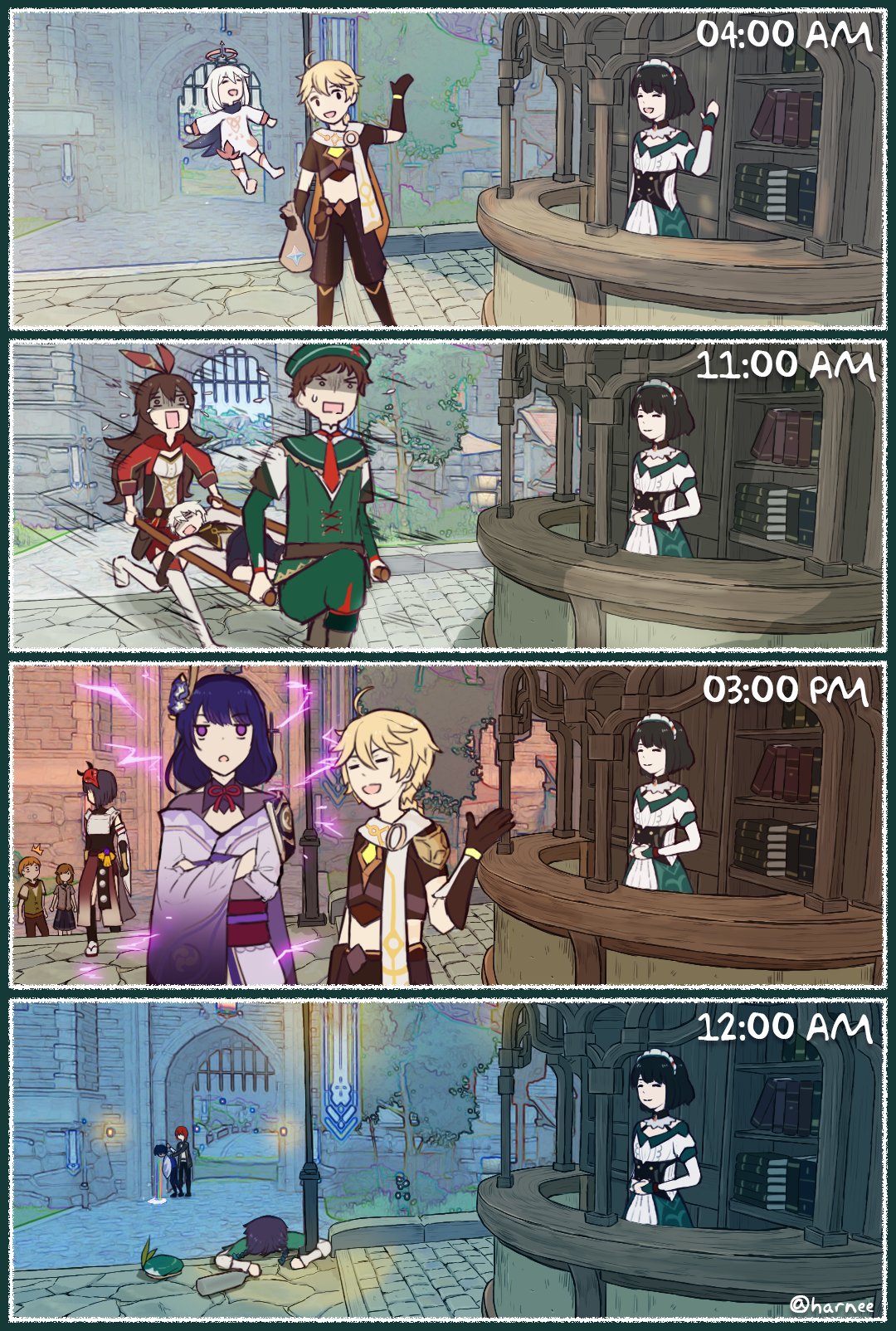 Katheryne at work Genshin Impact | HoYoLAB