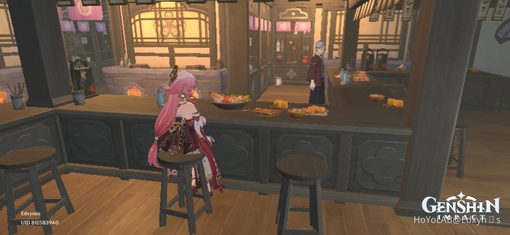 Uyuu Restaurant with Miko | Genshin Impact | HoYoLAB