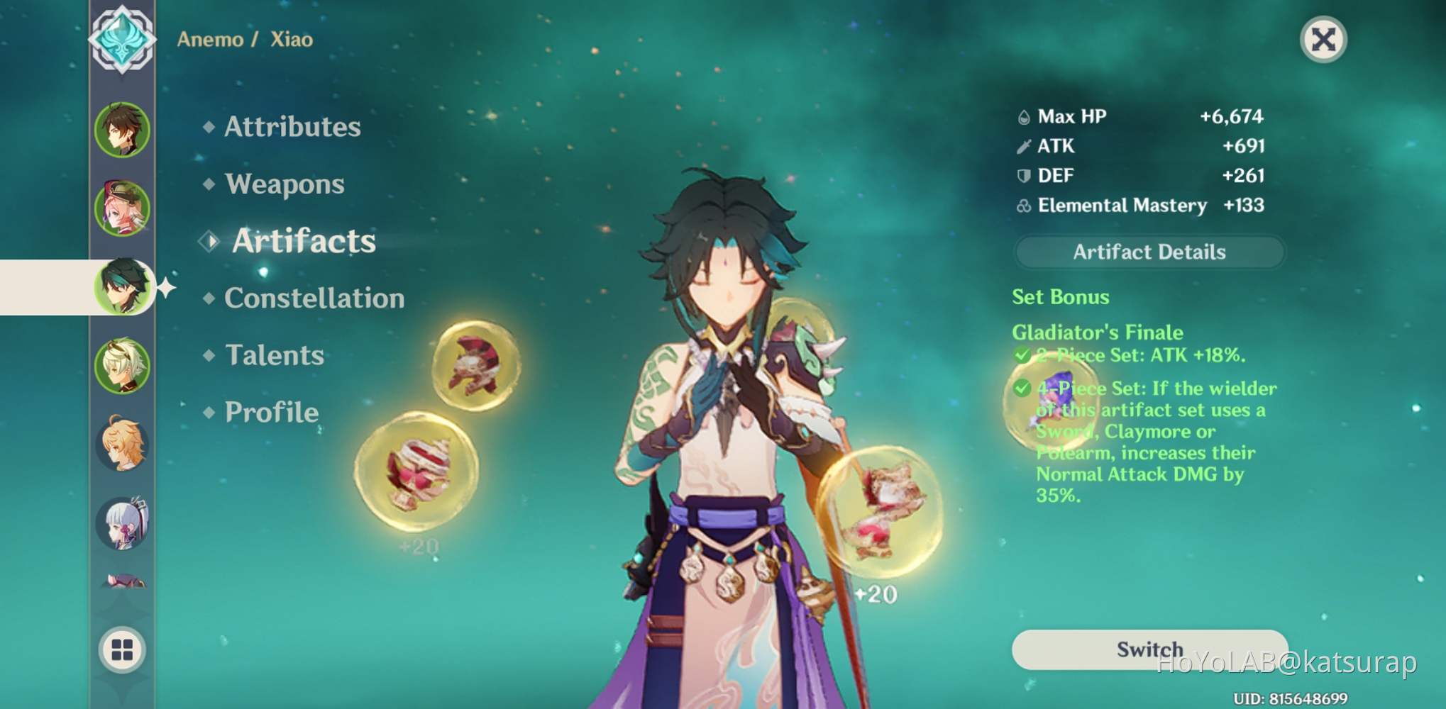 F2p Xaio build (the real demon conqueror version) Genshin Impact | HoYoLAB