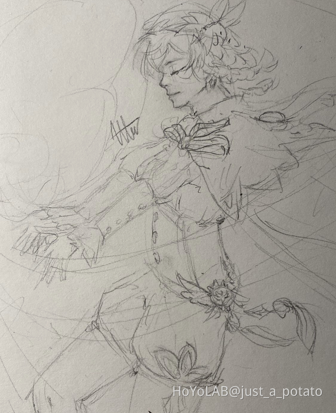 Another Venti drawing! Genshin Impact | HoYoLAB