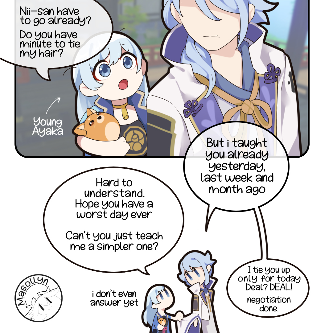 Ayaka + Ayato + Thoma Genshin Impact | HoYoLAB