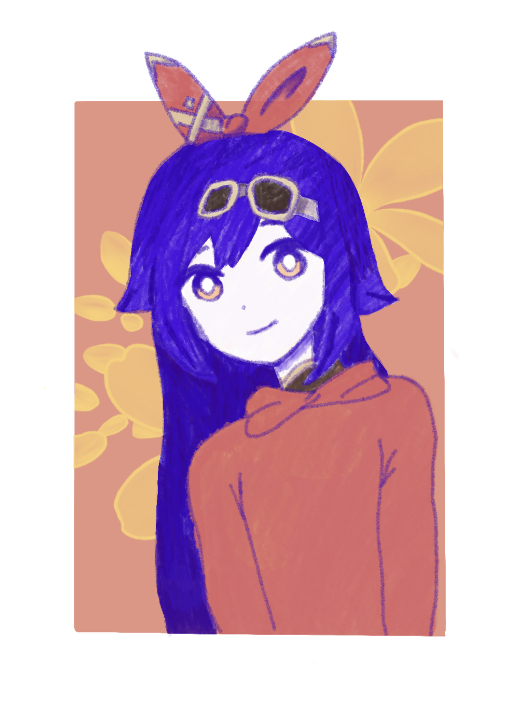 drawing amber in omori’s art style! Genshin Impact | HoYoLAB