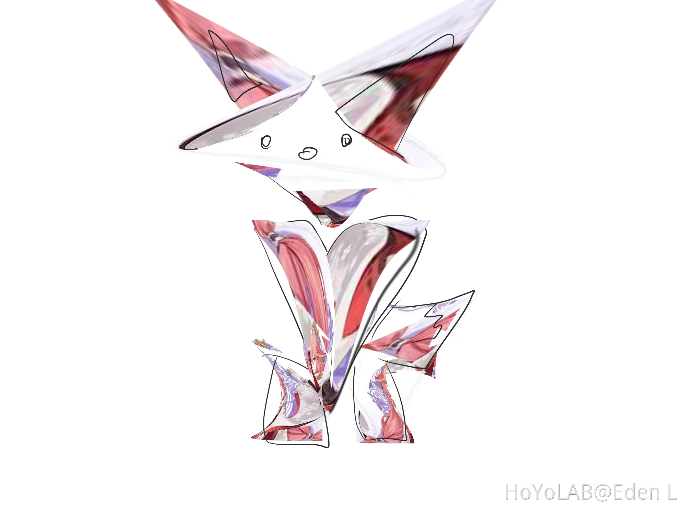 YAE MIKO IMAGE AS FOX Genshin Impact | HoYoLAB