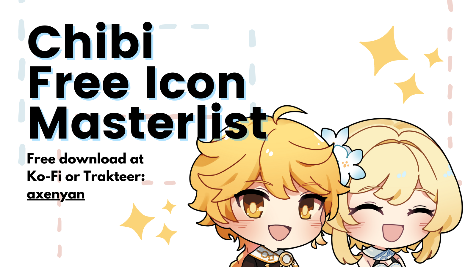 Chibi Free Icon Masterlist Genshin Impact | HoYoLAB