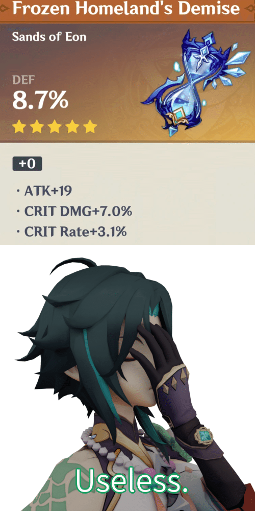 Disappointed Xiao Meme Template Genshin Impact | HoYoLAB