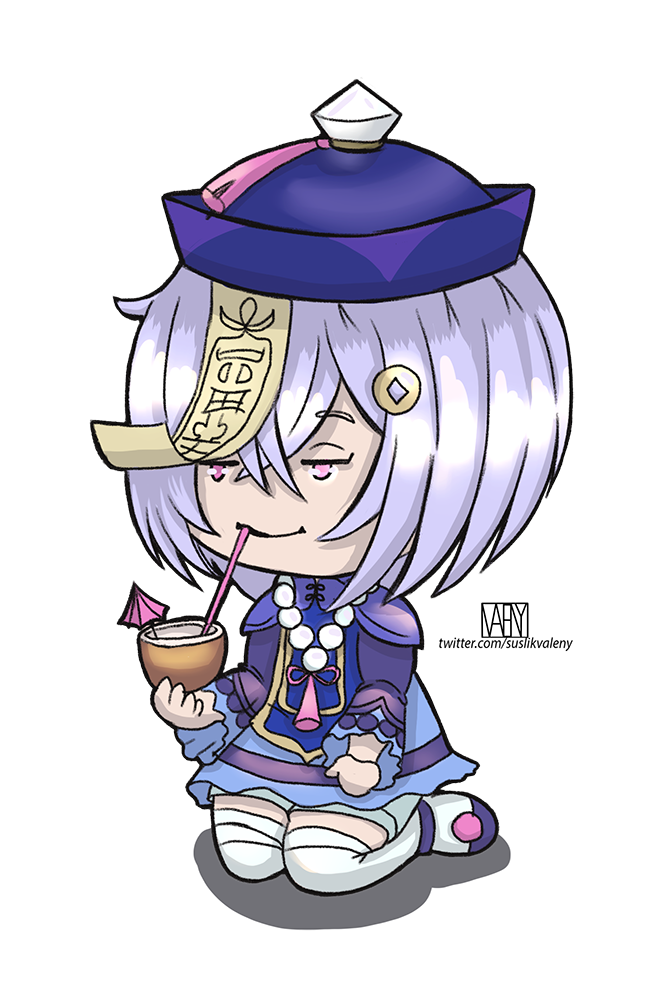Qiqi Sticker. Genshin Impact | HoYoLAB