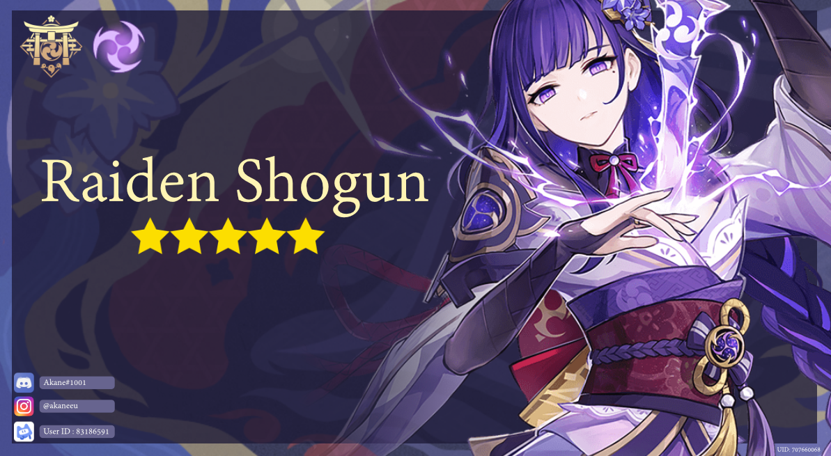 [Version 2.5] Raiden Shogun Guide Genshin Impact | HoYoLAB
