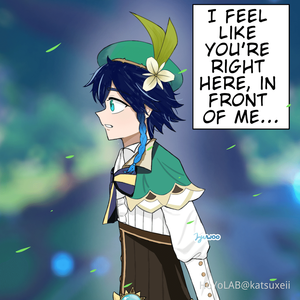 Venti and the Nameless Bard Genshin Impact | HoYoLAB