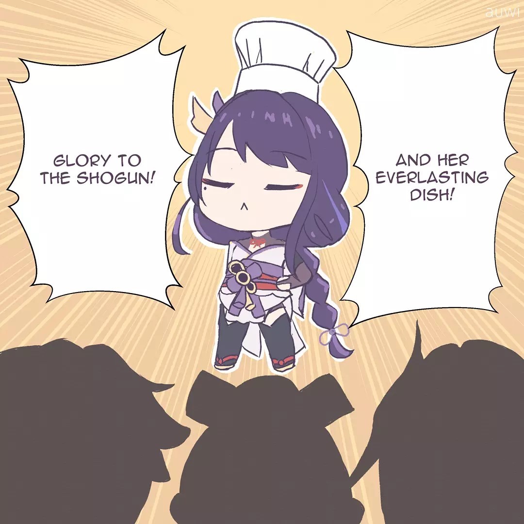 Raiden Can Cook | Genshin Impact | HoYoLAB