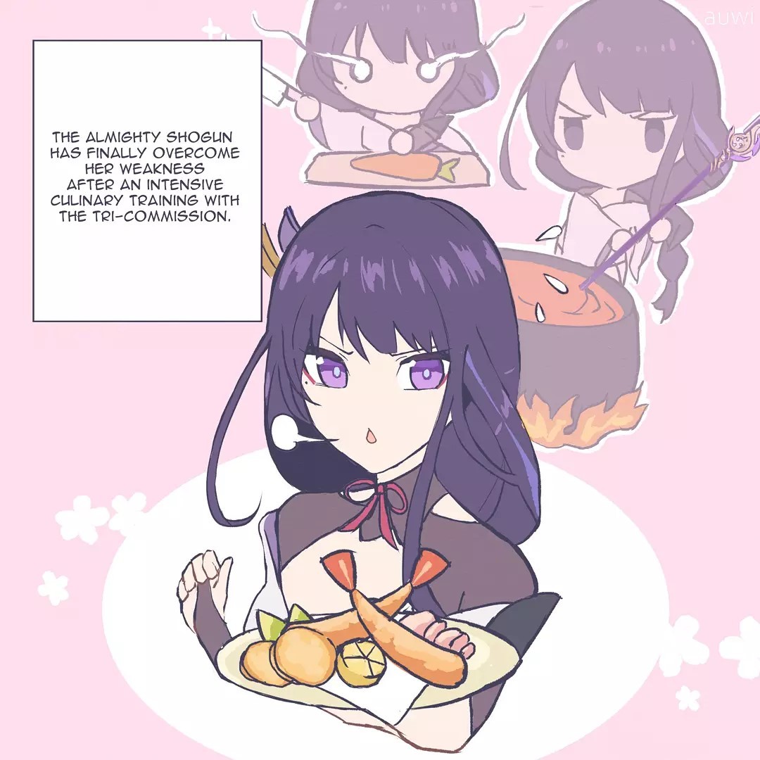 Raiden Can Cook Genshin Impact | HoYoLAB