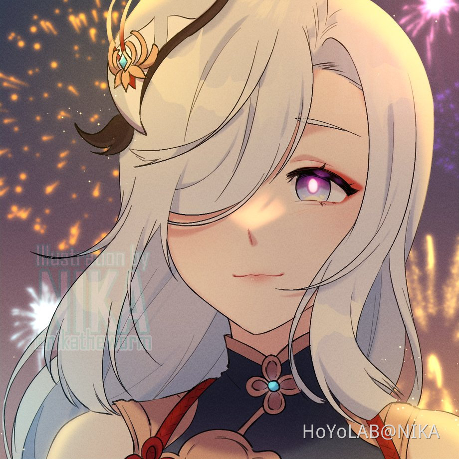 Lantern Rite Smile~ (HBD Shenhe!) Genshin Impact | HoYoLAB