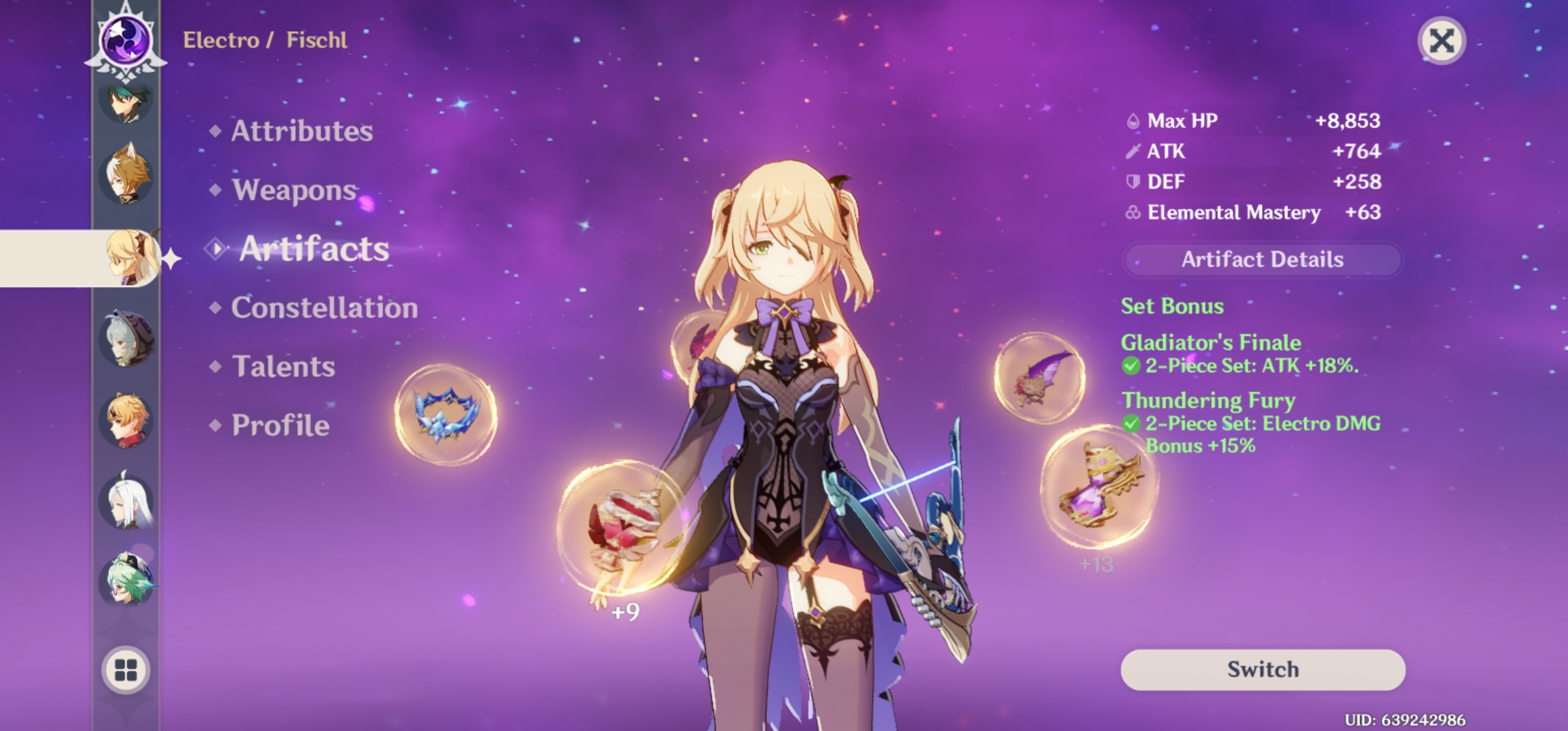 My Fischl Build - Player Community