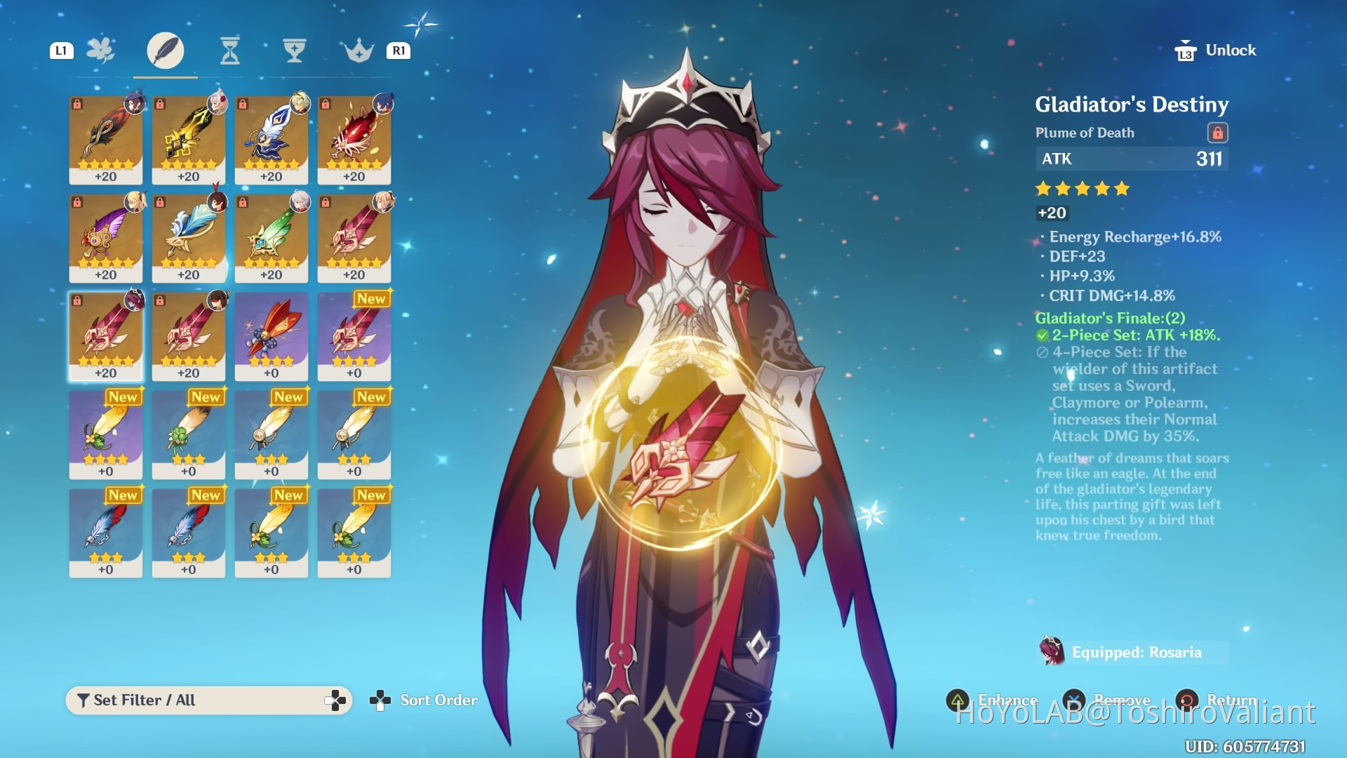 My Rosaria Build - Player Community