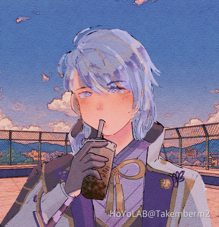 Ayato Fanart Genshin Impact | HoYoLAB