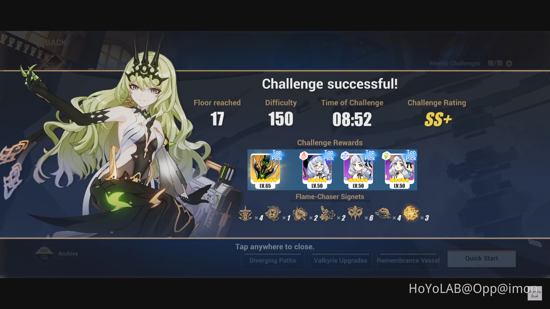 The snake beating up HoD with bad signets Honkai Impact 3rd | HoYoLAB