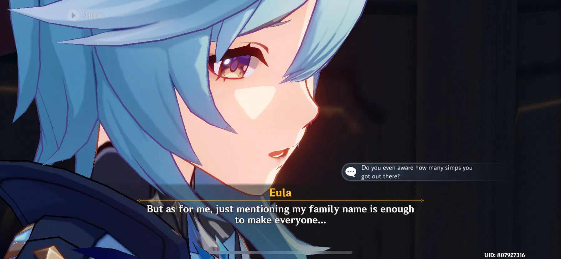 bar hopping and drunken Eula is sad, gotta cheer her up eh? Genshin ...