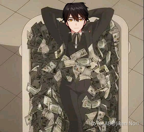 Adam after he got his paycheck Honkai Impact 3rd | HoYoLAB
