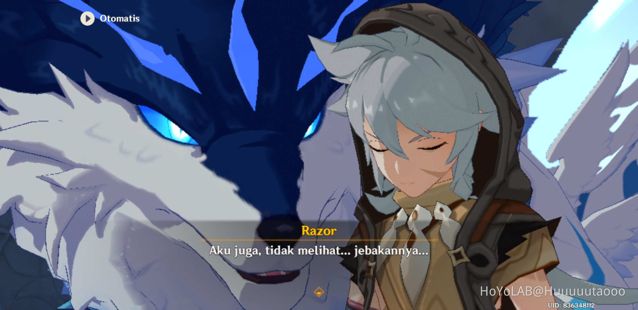 Razor dan Andrius sangat imut Genshin Impact | HoYoLAB