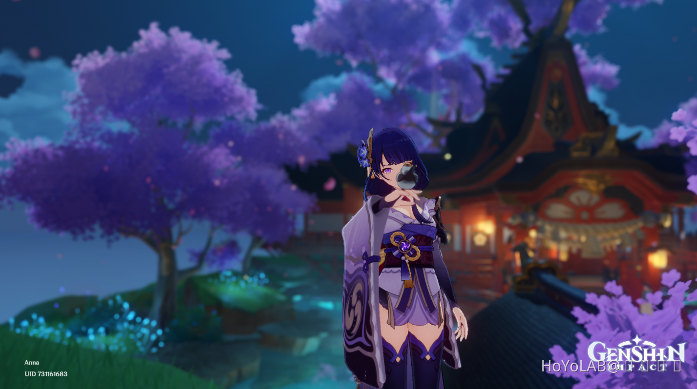 Today, I took some pics of raiden shogun! Genshin Impact | HoYoLAB