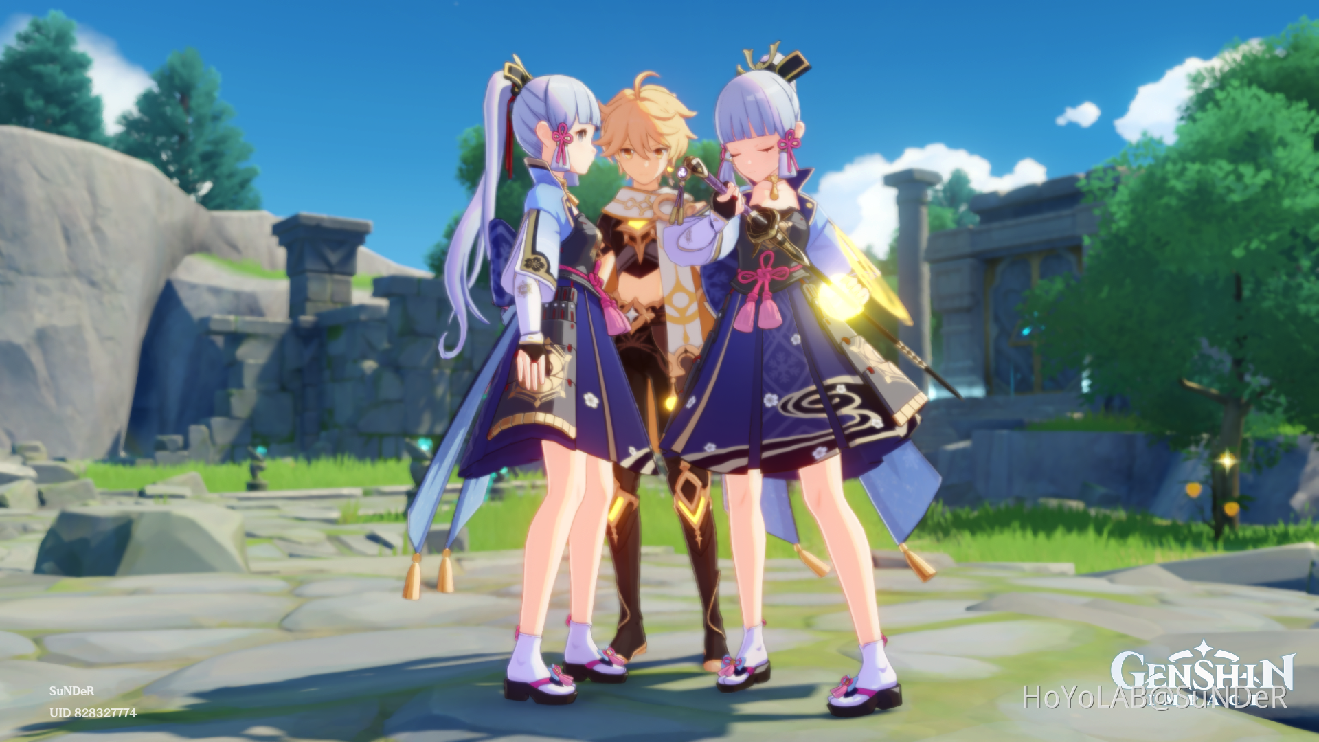 Twin Ayaka x Aether Genshin Impact | HoYoLAB