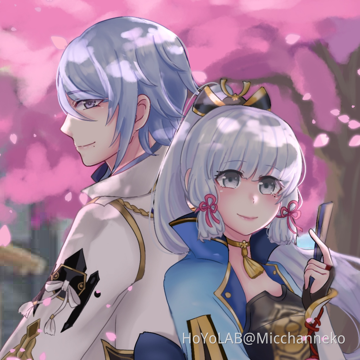 Kamisato Siblings art 🌊 Genshin Impact | HoYoLAB