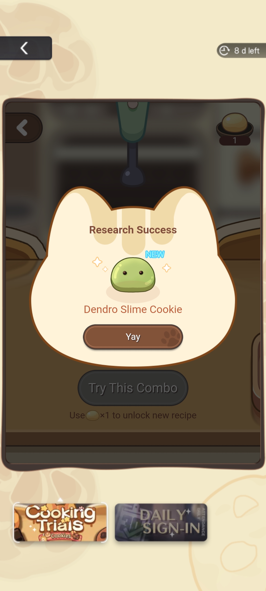 Dendro Slime Cookie Tears of Themis | HoYoLAB