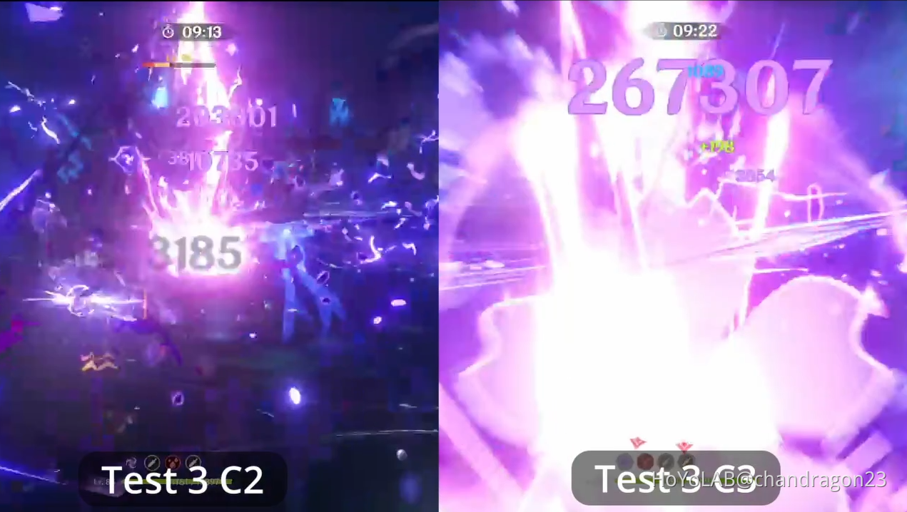 Raiden Shogun C2 vs C3 Comparison Genshin Impact | HoYoLAB