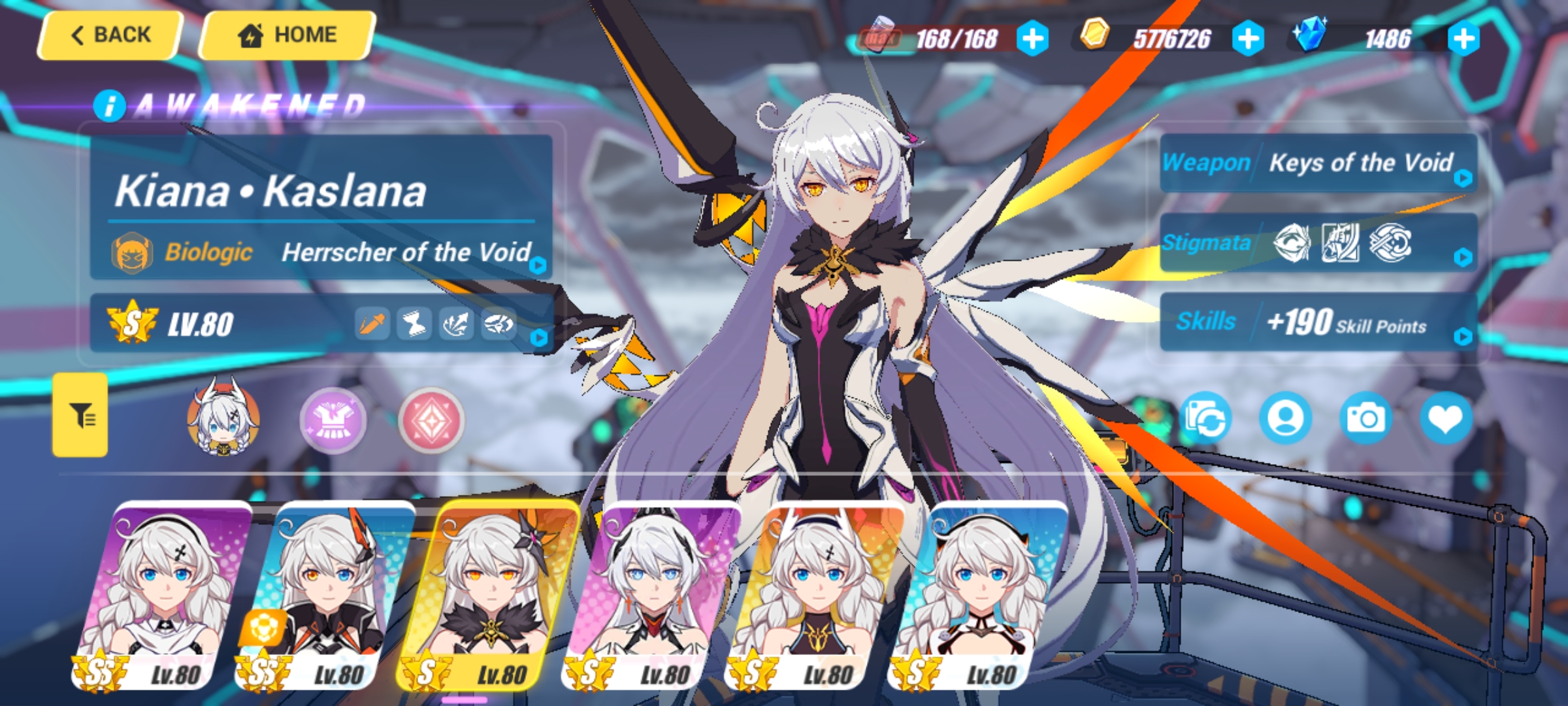 HoV; second Herrscher; Kiana Squadron Complete! | Honkai Impact 3rd ...
